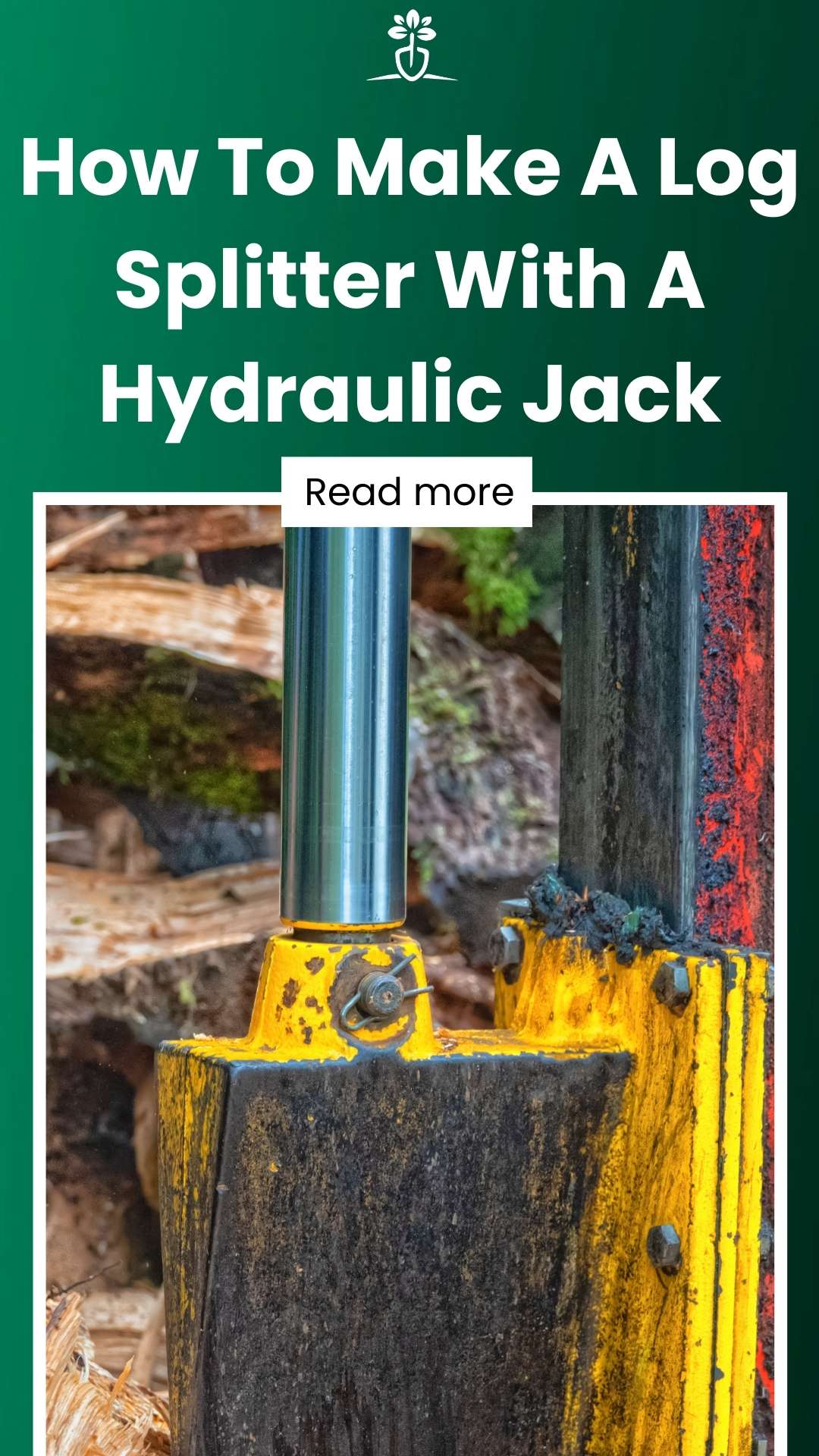 How To Make A Log Splitter With A Hydraulic Jack
